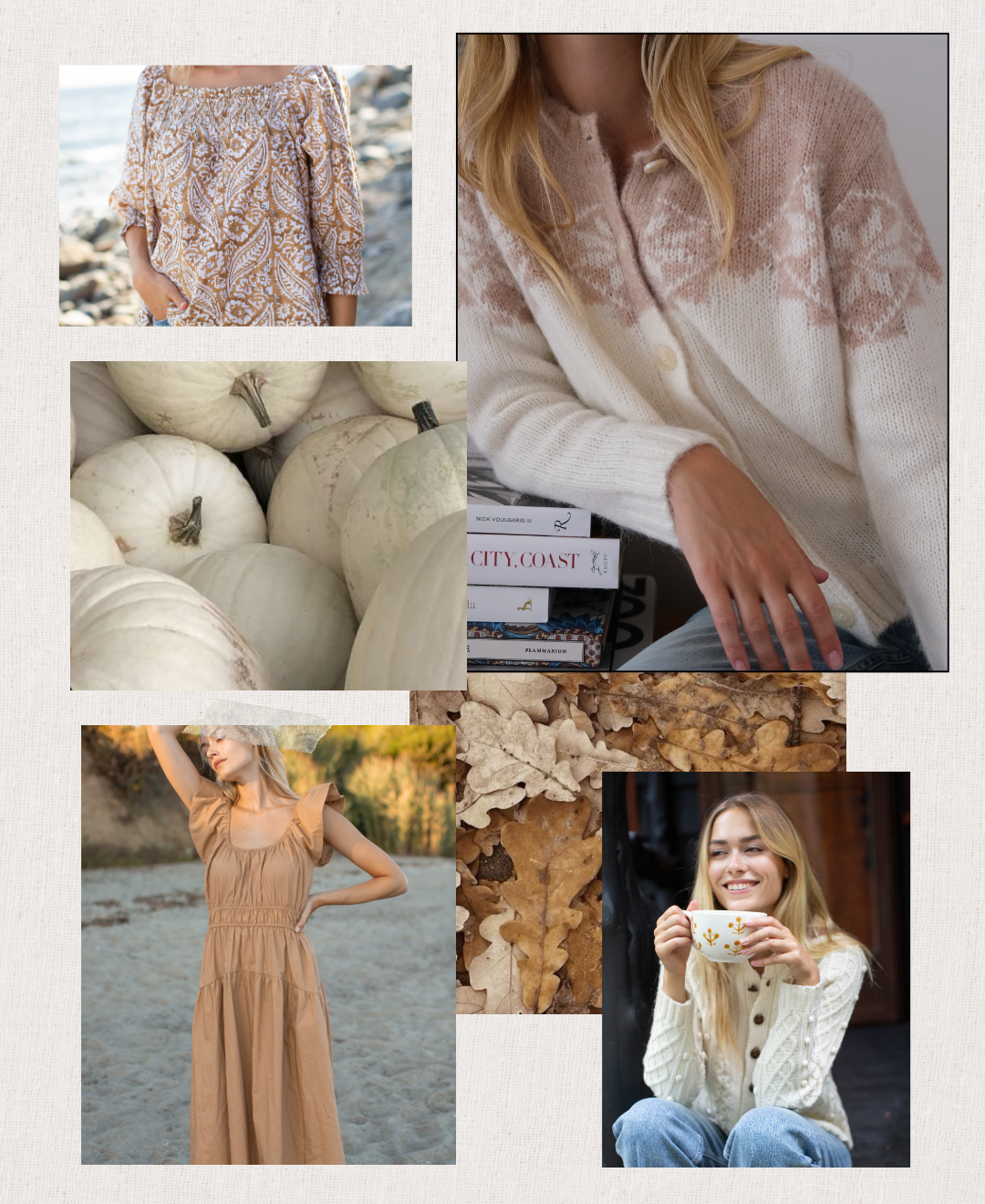 Say Hello to Your New Go-To Colors: Ivory & Camel for Fall! – Marea by ...