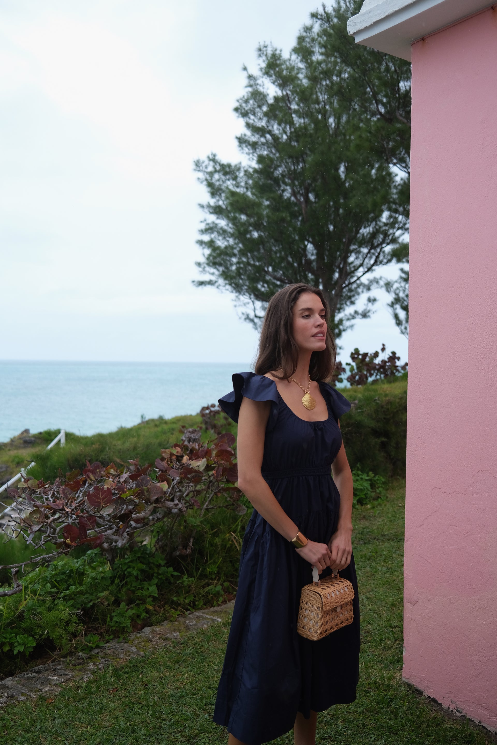 Jane Dress - Navy – Marea by Liz Joy