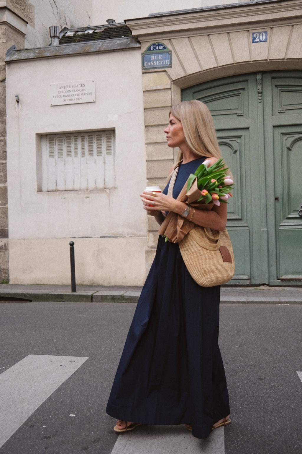 Mixi Dress - Navy – Marea by Liz Joy